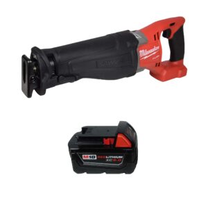 milwaukee 2720-20 18v reciprocating saw w/ 48-11-1850 5.0ah battery