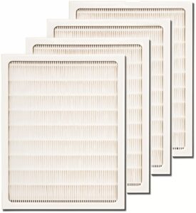 airx filters replacement filter compatible for santa fe compact 2, compact 70, ultra aire 70h dehumidifier, 4-pack