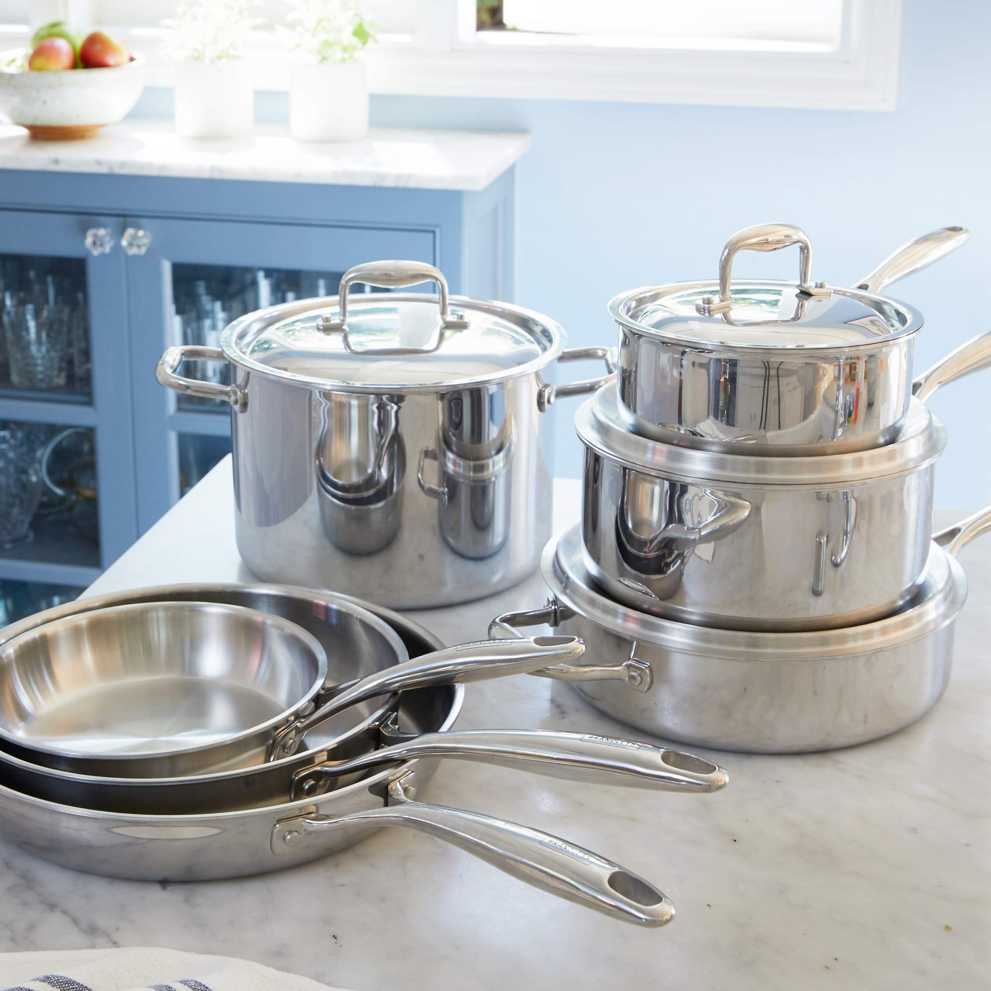 Brandless Stainless Steel Cookware (Brandless Stainless Steel Stock Pot with Lid)