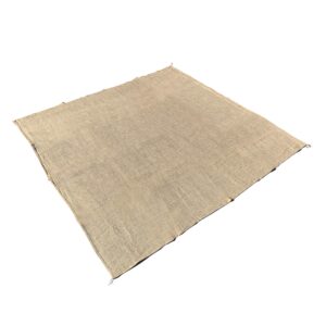 sandbaggy burlap square 80 inch x 80 inch - for landscaping, construction, decor, tablecloth (1000 sheets)