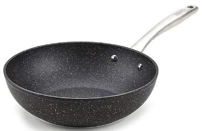 BIALETTI TITAN NONSTICK 11-INCH CHEF PAN IN BLACK