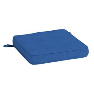 arden selections profoam performance outdoor seat cushion 20 x 20, lapis blue