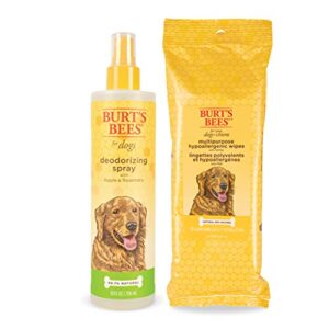 burt's bees for dogs multipurpose hypoallergenic grooming wipes - burts bees dog deodorizing spray, dog wipes for cleaning, burts bees dog wipes, deodorizing spray for dogs, pet wipes, dog spray