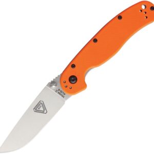 Ontario Knife Company ON8860OR: Rat Ii Linerlock Orange