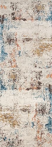 Loloi II Alchemy Collection ALC-03 Ivory/Multi, Contemporary 11'-6" x 15' Area Rug