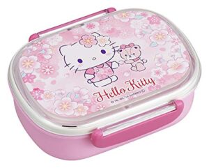 osk pcr-7 hello kitty sakura lunch box with middle core