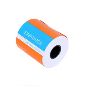 10 rolls thermal ecg print paper ekg recording chart papers for electrocardiogram patient monitor fit ecg100g ecg80a ecg90a - width:2"(50mm) length:65ft(20m)