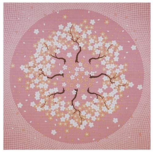 Furoshiki Maeda Japanese Wrapping Cloth a Row of Cherry Trees Sakura 50 x 50cm