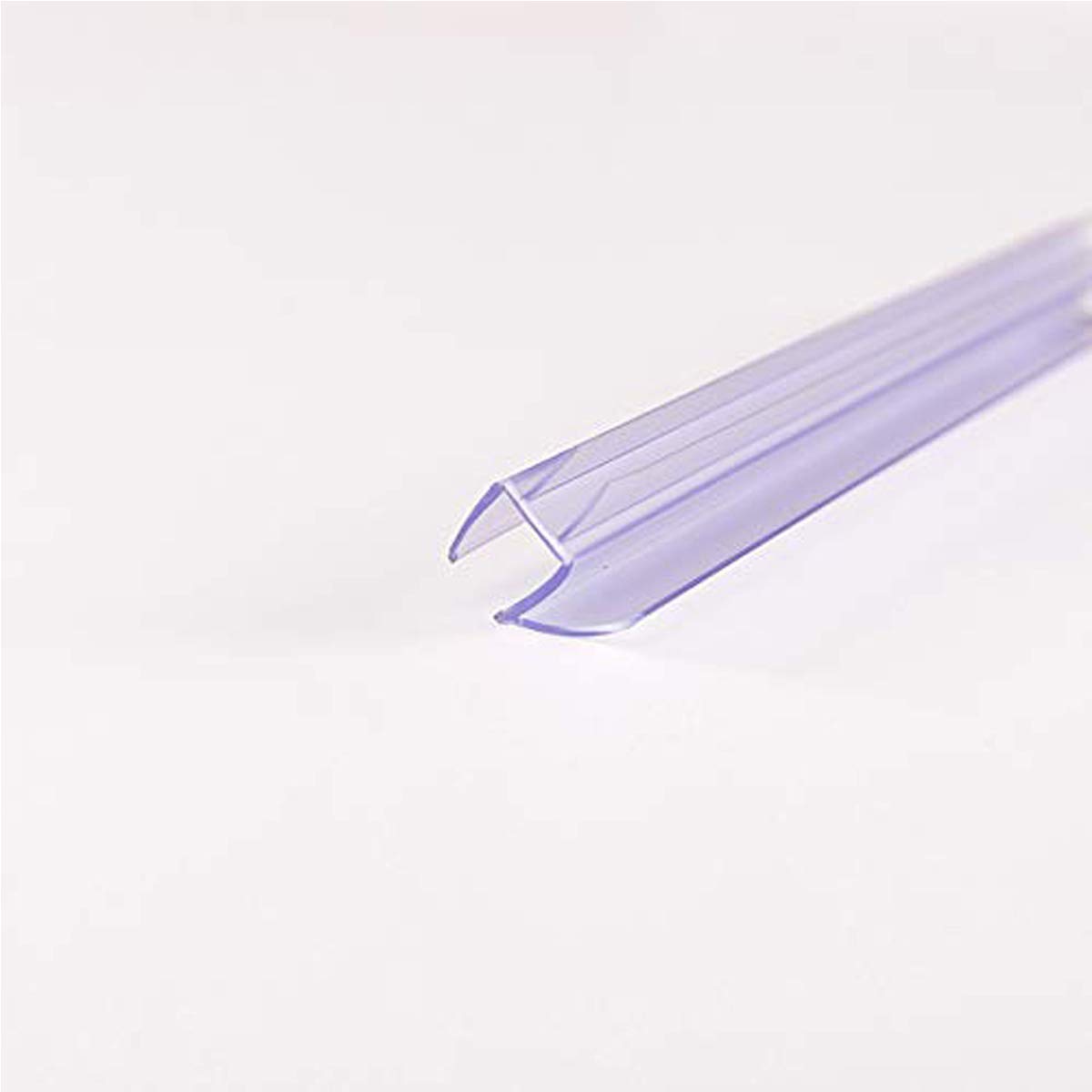 Cozylkx Frameless Glass Shower Door Sweep for 3/8" Glass, Bottom Seal with Drip Rail, 27.5" Long