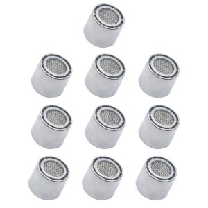 prastic faucet aerator, faucet flow restrictor replacement parts insert sink aerator for bathroom or kitchen (10pcs)