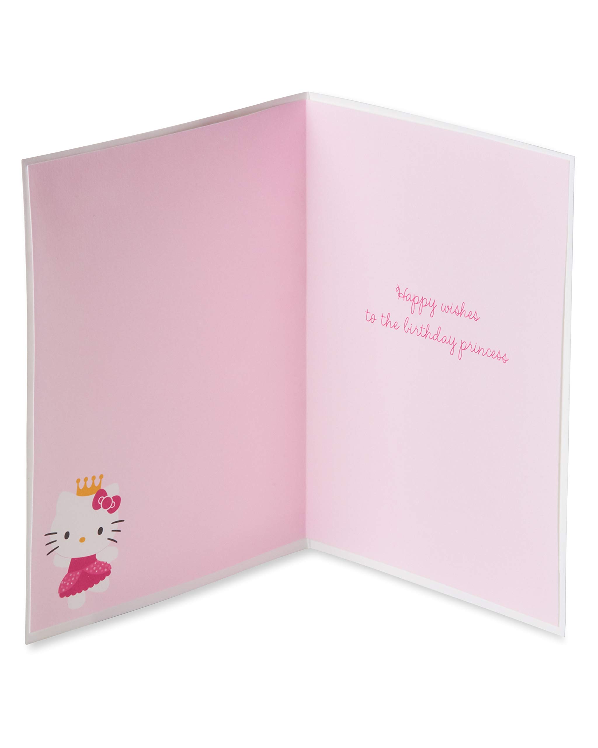 Papyrus Hello Kitty Birthday Card for Girl (Birthday Princess)