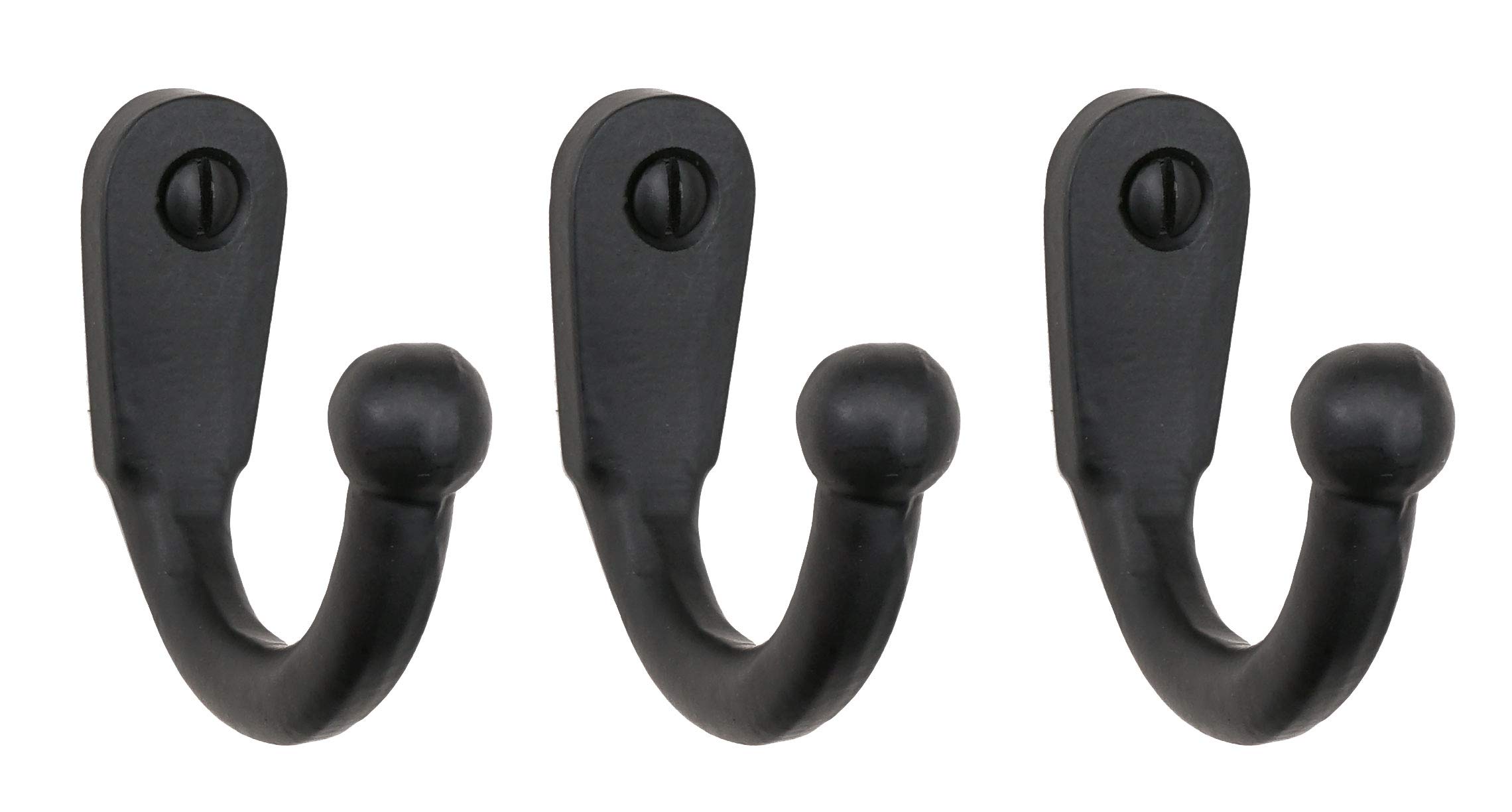 Iron Valley - Coat Hook (3 Pack) - Solid Cast Iron