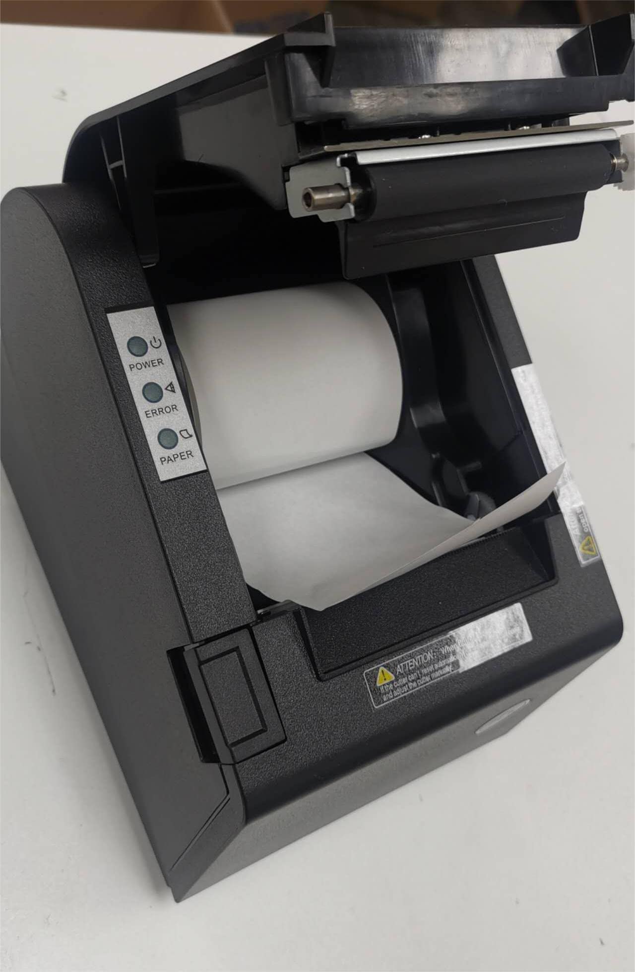 Thermal Receipt Printer, GP 80250ivn(Another Name: PBM P-822D) High Speed 300mm/sec(Maximum) 80mm(3 1/7") Width, Serial+USB+LAN Ports, Support Windows7 and up only!