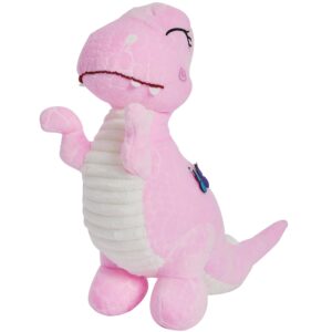 Wemi Pink Dinosaur Stuffed Animal Toys Cute Soft Dinosaurs Plush Doll T-Rex Throw Pillow for Boys Girls 11"