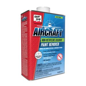 KLEAN-STRIP Aircraft Paint Remover, Professional Grade Paint Stripper for Cars & Metal Surfaces, VOC Compliant, 1 Quart