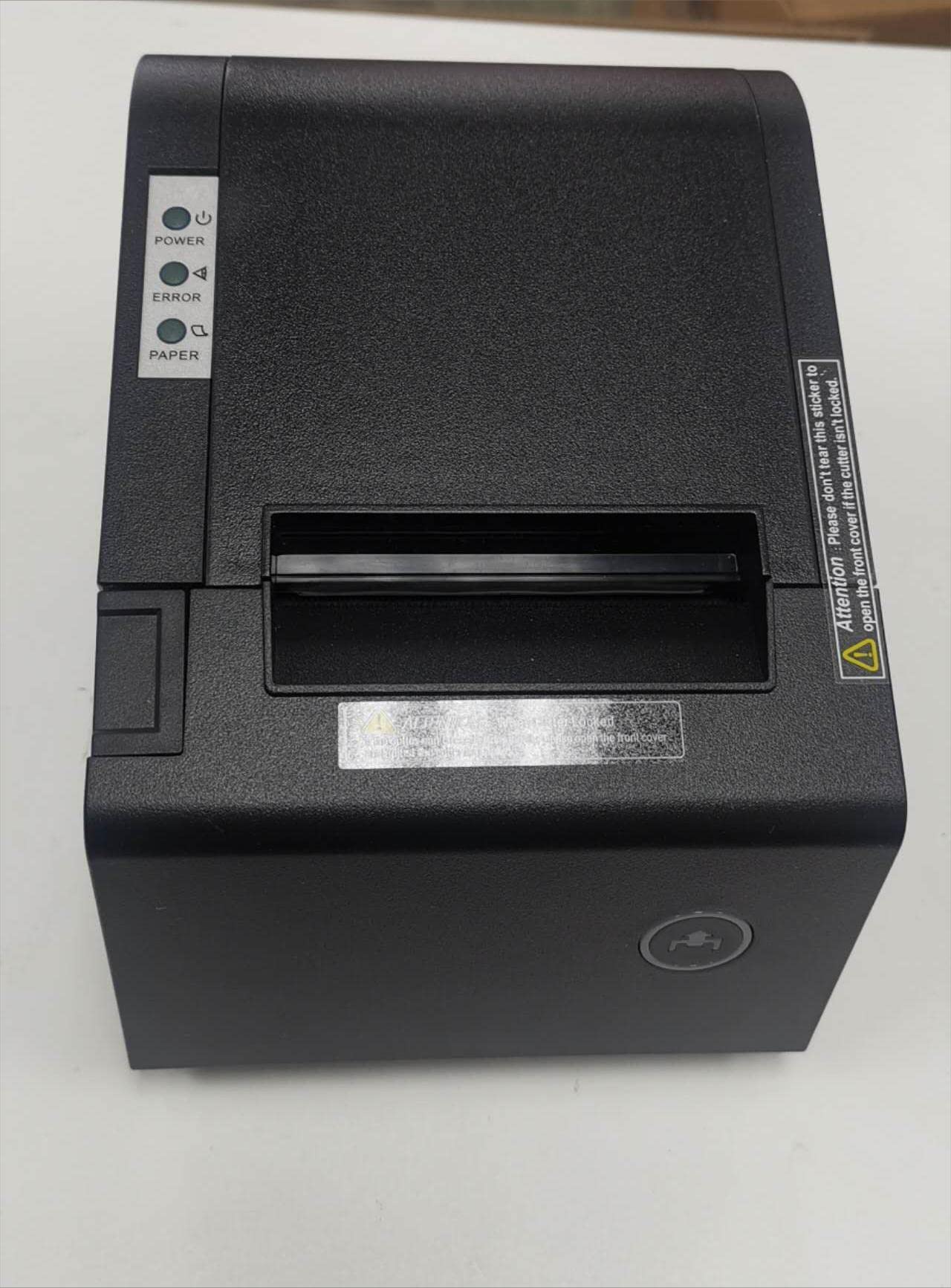 Thermal Receipt Printer, GP 80250ivn(Another Name: PBM P-822D) High Speed 300mm/sec(Maximum) 80mm(3 1/7") Width, Serial+USB+LAN Ports, Support Windows7 and up only!