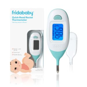 frida baby rectal thermometer for baby digital fever thermometer for babies, newborns & infants, fsa/ hsa eligible