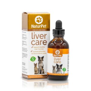 naturpet liver care for cats and dogs | milk thistle extract to support pets health | 100ml