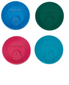 tervis travel lid for 16 oz tumbler, don't fit mugs, color blue, hunter green, turquoise & fuchsia, each one 4-piece set