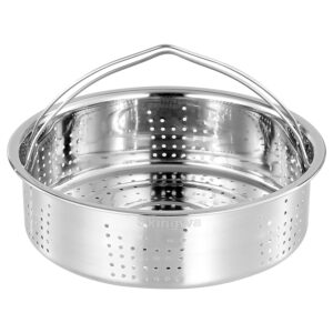 skingwa steamer basket,steamer basket insert for 6,8 pots (small hole)