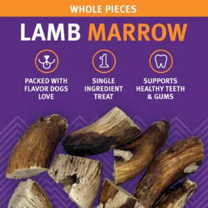 Icelandic+ Lamb Marrow Whole Pieces Dog Chew 4.0-oz Bag