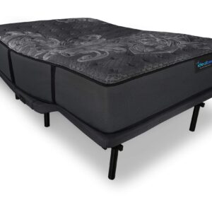 iDealBed iQ5 Luxury Hybrid Mattress and Adjustable Bed Sleep System, Pressure Relief Sleep, Zero Gravity, Anti-Snore, Custom Comfort Positions (Queen, Luxury Plush (Medium Soft) + 4i Custom)