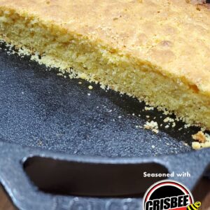 Crisbee Cream Iron® Cast Iron and Carbon Steel Seasoning - Blackstone Griddle Seasoning - Family Made in USA - 6 oz.