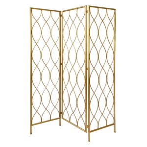 screen gems sg-350 room divider, gold