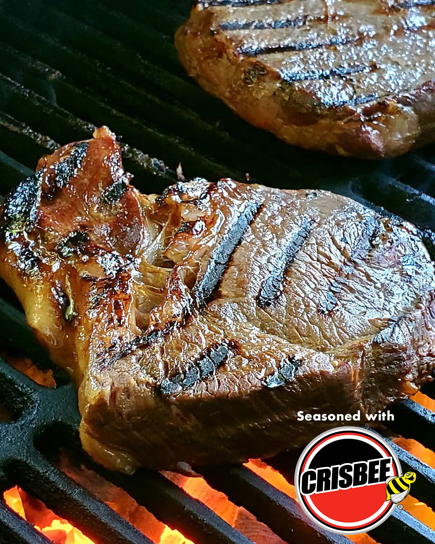 Crisbee Cream Iron® Cast Iron and Carbon Steel Seasoning - Blackstone Griddle Seasoning - Family Made in USA - 6 oz.