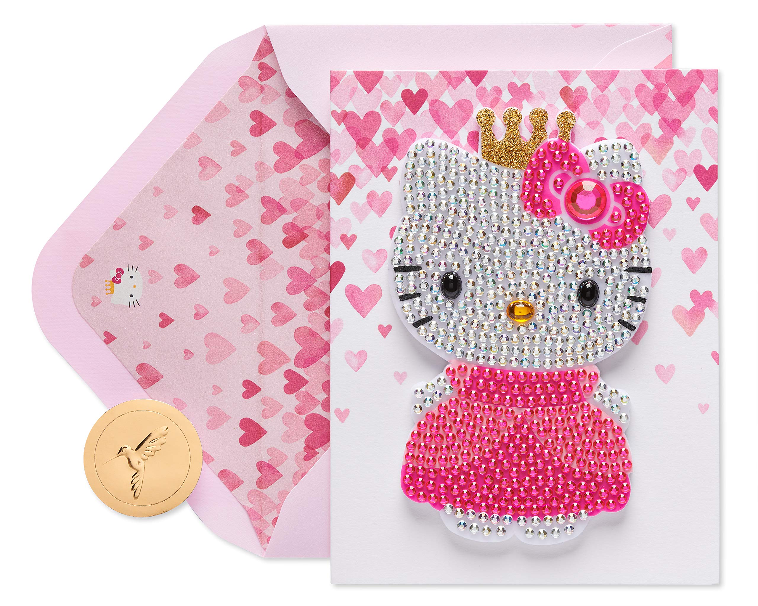 Papyrus Hello Kitty Birthday Card for Girl (Birthday Princess)