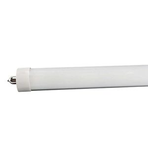 nyll - (pack of 2 64 in./ 64” t6 single pin (fa8) plug & play led tube - cool white (4200k) t6 led directly relamp 38w fluorescent bulb f64t6/cw (without rewiring or modification) - ballast required!