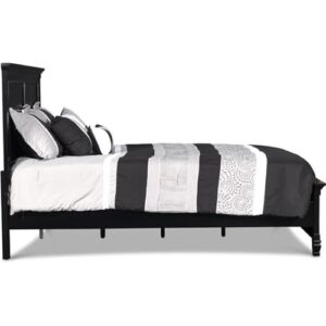 New Classic Furniture Tamarack Wood Twin Bed, Black