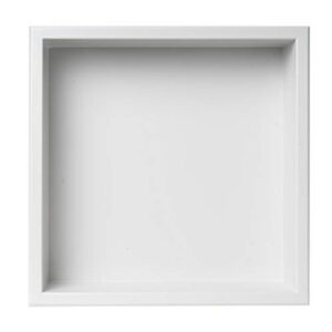 ALFI brand ABNC1616-W Shower Niche, 16"L x 16"W x 4"H, Matte White