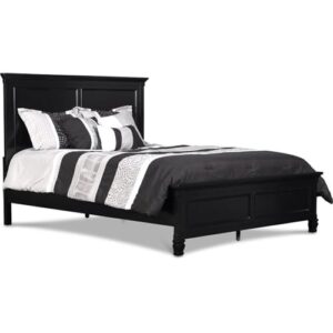 new classic furniture tamarack wood twin bed, black