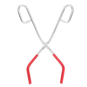 Beaker Tongs Tool Supplies 9.8in Length with Rubber Coated Ends for 50mL - 1000mL Capacity Beaker