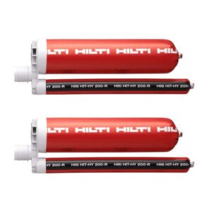 hilti hy 200-r injectable mortar (2-pack)