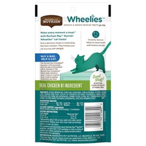 Rachael Ray Nutrish Wheelies Cat Treats, Chicken, 2.2 Ounces (Pack of 12)