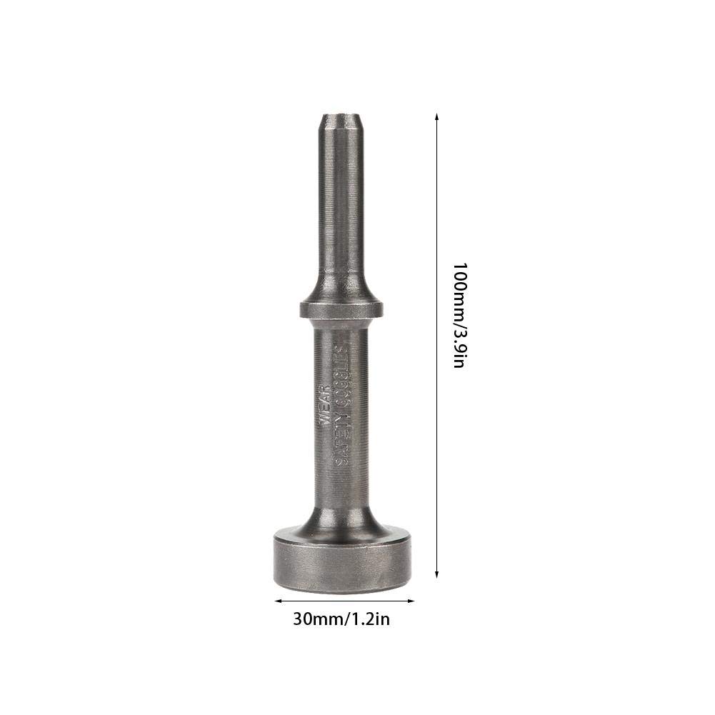 Smoothing Pneumatic Air Hammer Bit 0.4Inch Shank Extended Length Impact Tool(100mm)