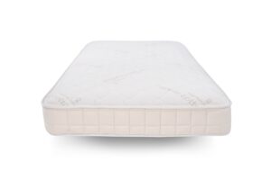 naturepedic 2-in-1 organic kids mattress - full mattress with quilted top and waterproof layer - firm mattress for kids - universal comfort mattress for trundle bed and bunk bed