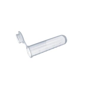 5ml 300 PCS Plastic EP Tube Round Bottom Centrifuge Tube, Graduated Centrifuge Tube with Snap Cap Polypropylene, Autoclavable (Clear)