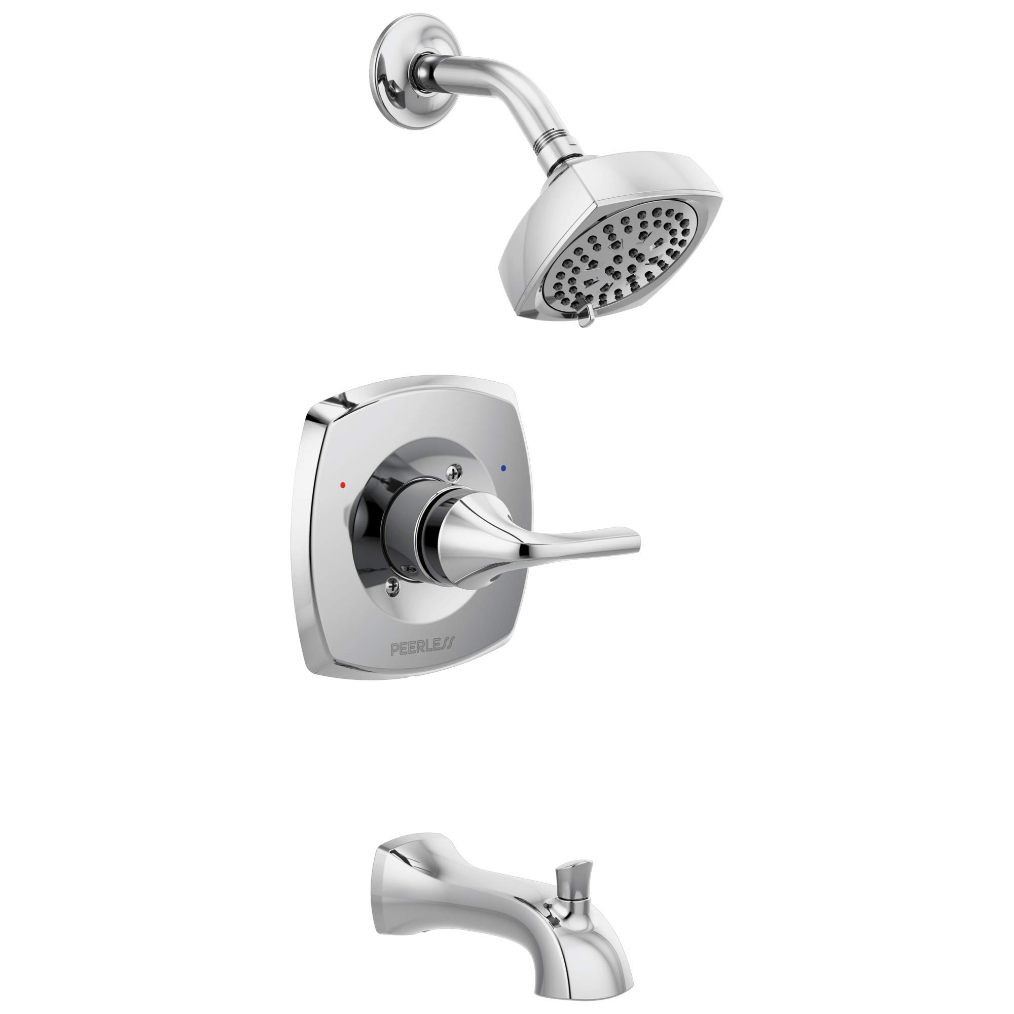 Peerless PTT14435 Parkwood Tub Shower Trim kit Tub & Shower, Chrome