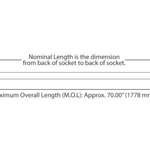 NYLL - (Pack of 2 64 in./ 64” T6 Single Pin (FA8) Plug & Play LED Tube - Cool White (4200K) T6 LED Directly Relamp 38W Fluorescent Bulb F64T6/CW (Without rewiring or Modification) - Ballast Required!