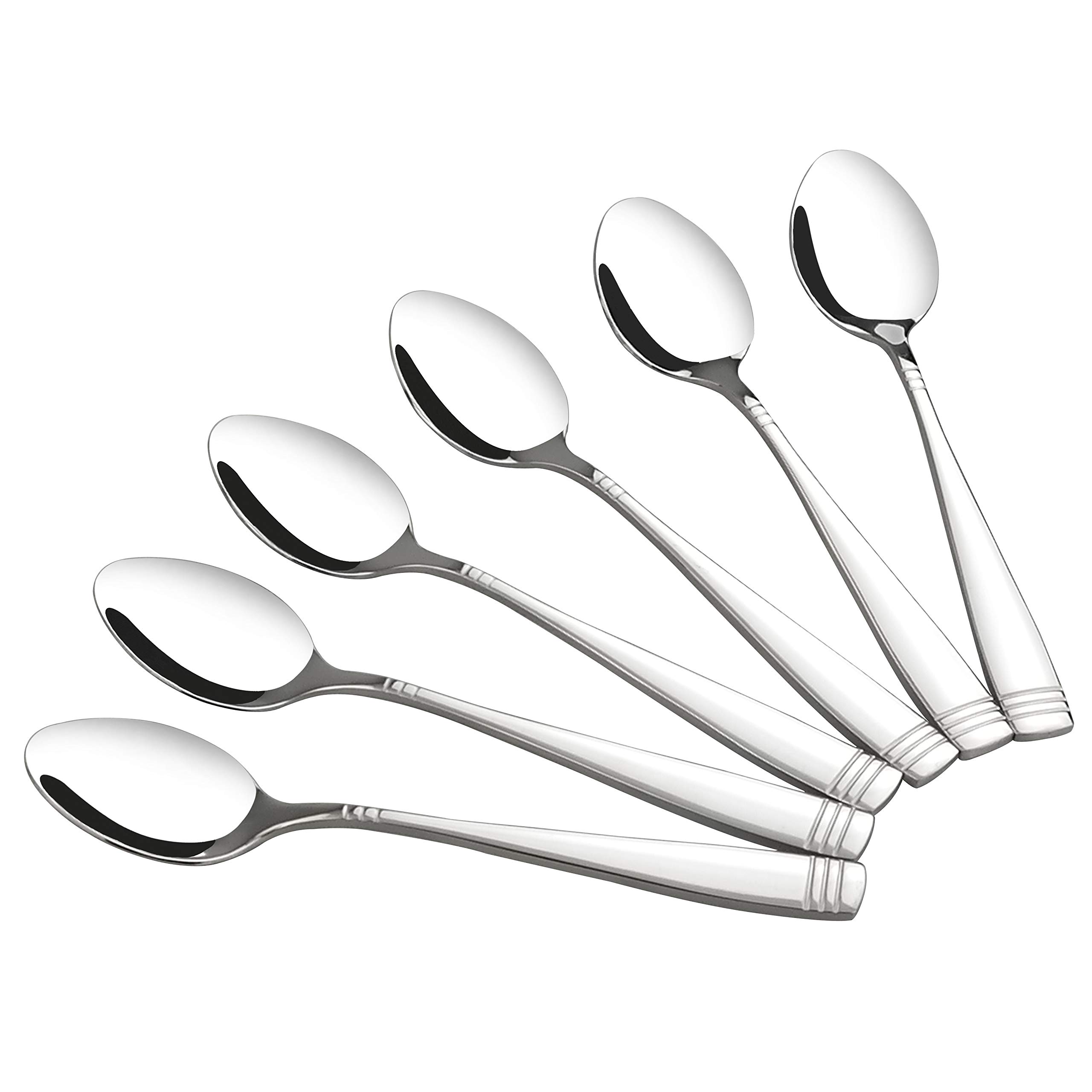 Obstnny 12-Piece Stainless Steel Tea Spoon Set, Small Spoons