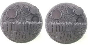 2 pack rubber replacement caps for pgp-adj rotors black cover 269400 y