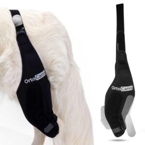 ortocanis - knee brace for dogs with ligament rupture and patella luxation, size xxs, left leg