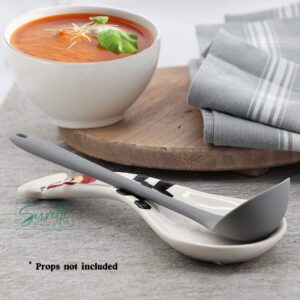 Kitchen Decor Ceramic Spoon Rest - Fat Chef