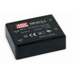 mean well pm-05-12 switching power supply medical 5.04w 12v 0.42a, 67khz switching, 4-dip module th, 85~264 vacin