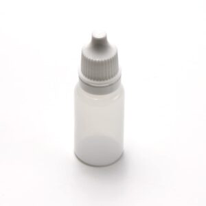 Othmro 30Pcs 0.34oz/10ml White Translucent Plastic Portable Liquid Dropper Bottles Empty Squeezable Eye Liquid Dropper Bottles Containers with Caps