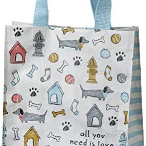 Primitives by Kathy All You Need Is Love And A Dog Daily Tote Bag