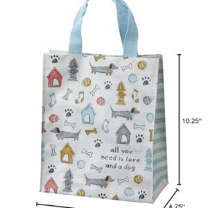 Primitives by Kathy All You Need Is Love And A Dog Daily Tote Bag